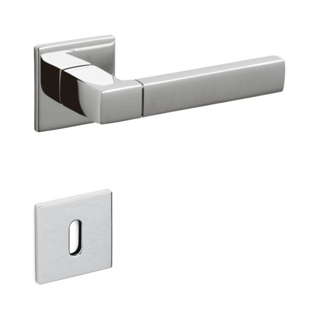 Maniglia Olivari serie Planet Q Bassa Ottone Cromo Lucido - Cromato ...