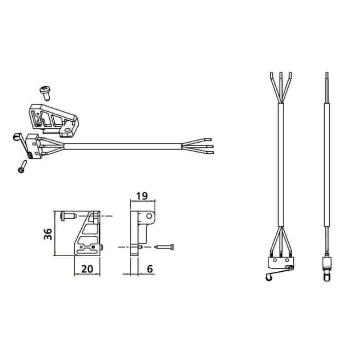 Microswitch savio 6000.842 per antipanico bernini e cellini, finitura ...