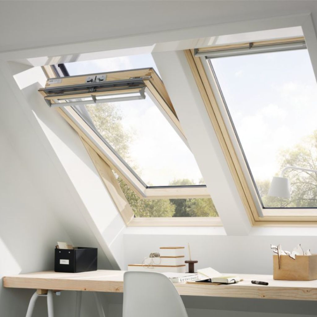 Finestra energy velux ggl a bilico manuale per tetto a falda, triplo ...
