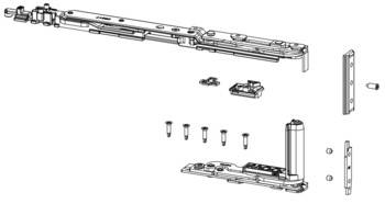 Kit Cerniera Braccio Chic 3d 130 Giesse Per Anta A Ribalta Destra Kit Cerniera Braccio Chic 3d 130 Giesse Per Anta A Ribalta Destra